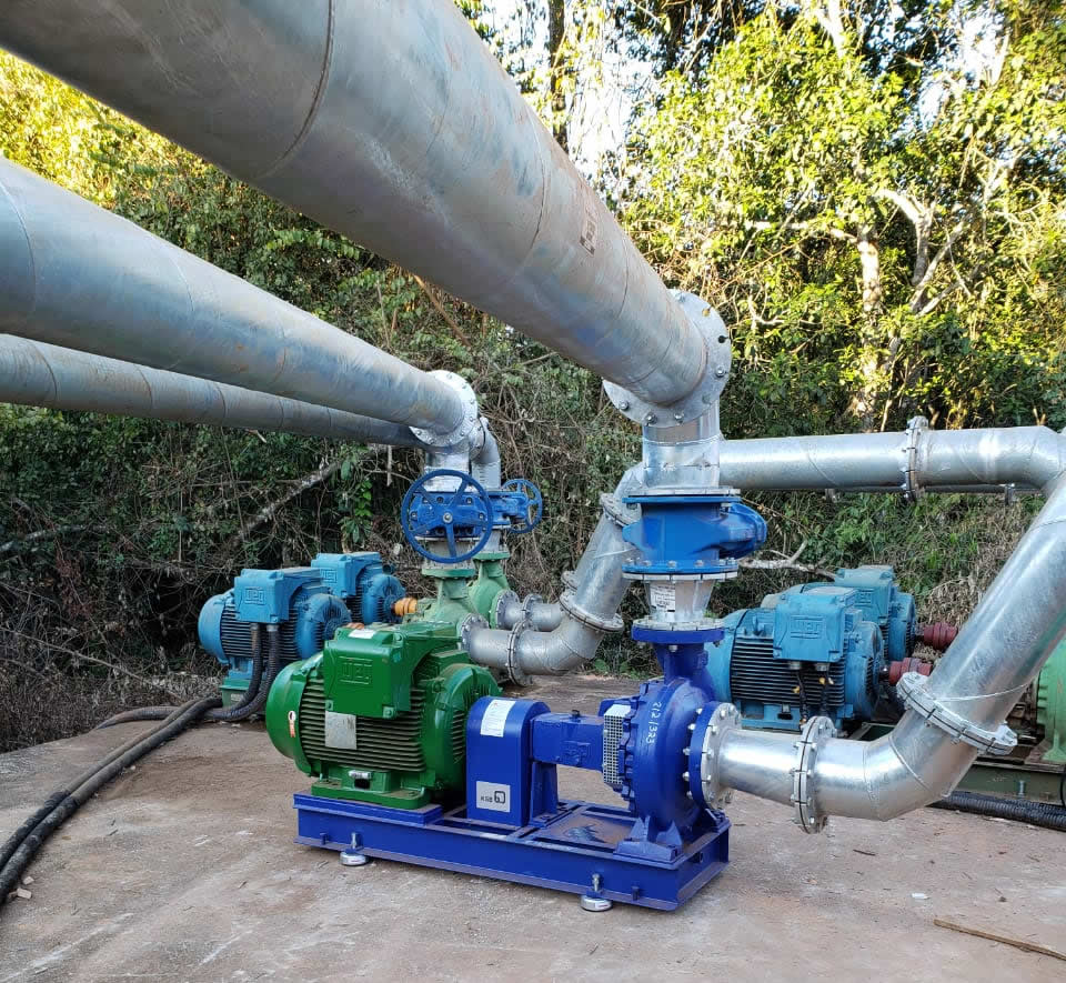 Implantação de Conjunto de Motobombas – Salmazo Irrigação